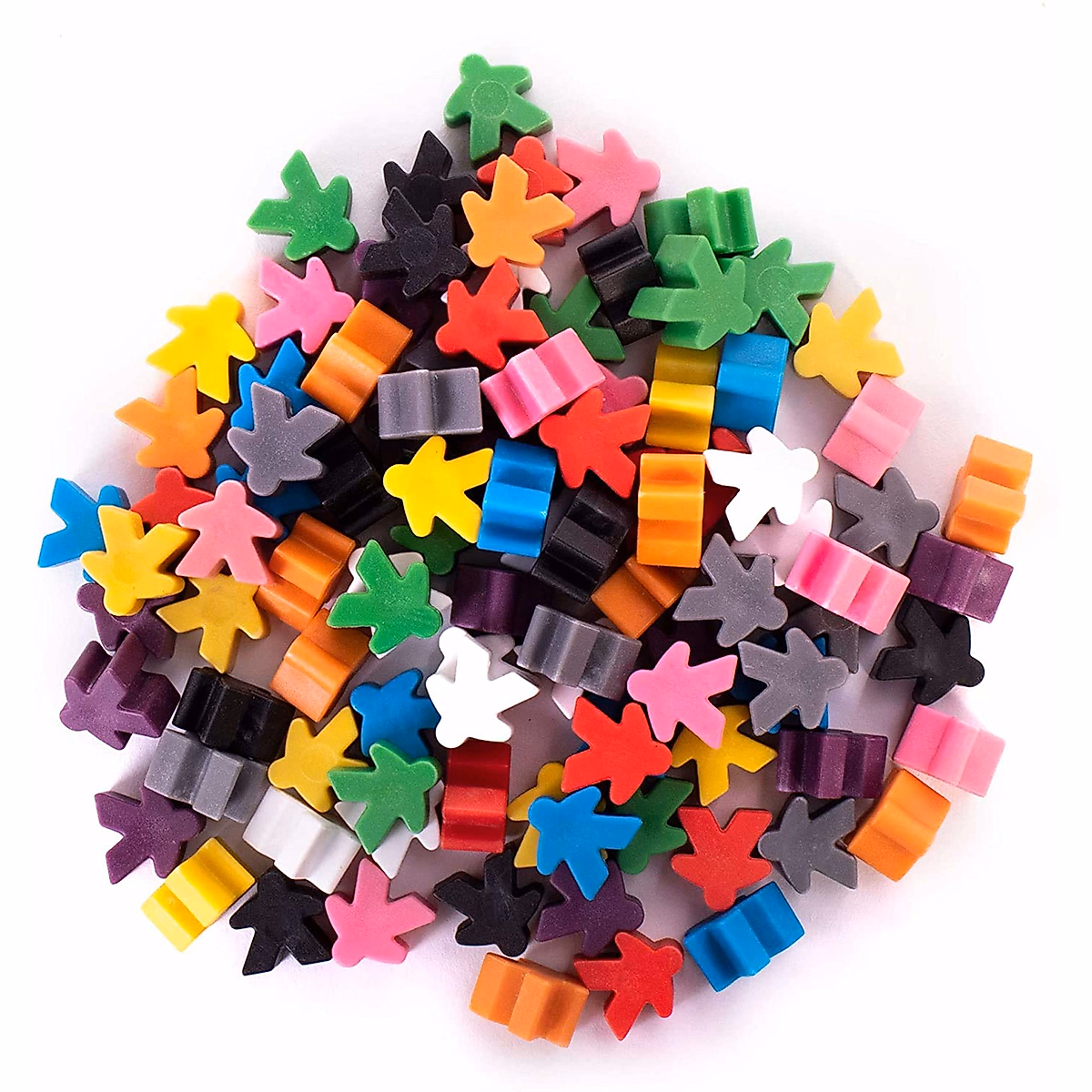 Game Pawn Bonanza Variety Pack - 500 Plastic Multicolored Bulk Gaming Pieces - Fantasy Tabletop Strategy Game Accessories, Markers, & Upgrades - Learning Resources, Counting Aids, Toys, Arts & Crafts