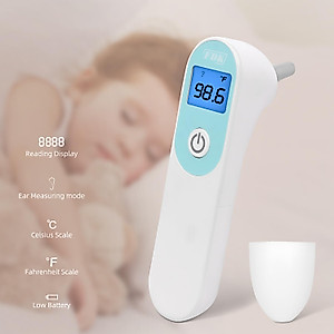 FDK Infrared Ear Thermometer-Accurate, Fast, and Easy to Use for Babies, Kids, and Adults