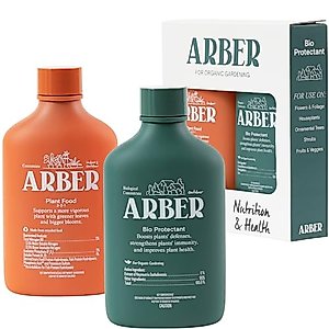 Arber Nutrition & Health Starter Set - Organic Plant Nourishment, Protection & Growth Boost - Liquid Concentrate for Gardens (Organic Nutrition & Health Set)