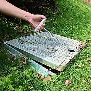 OK5STAR 12 Inch Long Stainless Steel Meat Hook 2 PCS, T Shaped Handle Hay Hooks Boning Hooks for Butcher Kitchen Restaurant Tool BBQ Accessories