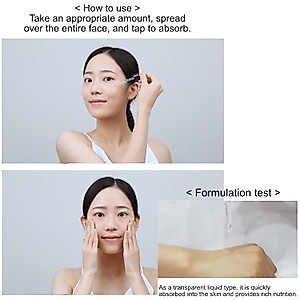 MIBA EGF Signature Ampoule 20ml / 0.68 fl.oz Skin apex that wakes up with one drop, EGF peptides, Night Serum, Watery, Light Texture