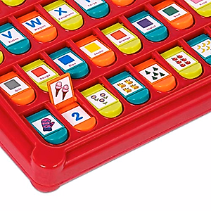 Battat – French Alphabet Toy For Learning – 50 Pop-Up Flaps – Letters, Words, Numbers, Colors, Shapes – Educational Toy For Toddlers, Kids – 3 Years + – Alphabet Cache-Cache