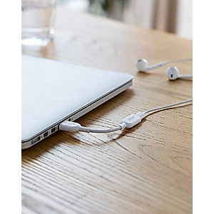 Anker USB-A to Lightning Audio Adapter Cable, MFi Certified Female Lightning Dongle, Supports Volume Control and Mic for Headphones, Earphones, Earbuds, and More.