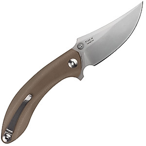 Ruike Camping Tactical Folding Pocket Knife, 14C28N, Liner Lock, Ball Bearing,Fast Opening Flipper,EDC Hunting Survival for Men Women, P155