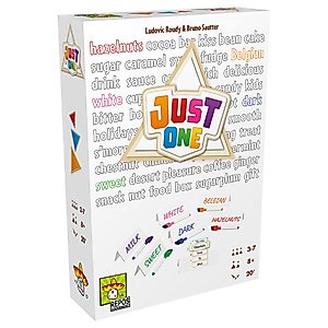 Just One Party Game (White Box) | Cooperative Board Game for Adults and Kids | Fun Games for Family Game Night | Ages 8 and up | 3-7 Players | Average Playtime 20 Minutes | Made by Repos Production