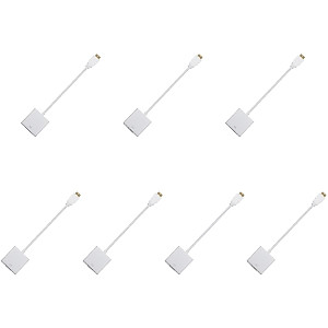 Milisten 7pcs vga cable pro tec digital-to-analog signal converters P video conversion High-definition video adapter High- definition Cable Adapter Video Cable VGA Adapter Cable 1080p