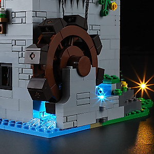 BRIKSMAX Led Lighting Kit for LEGO-10305 Lion Knights' Castle - Compatible with Lego Icons Building Blocks Model- Not Include The Lego Set