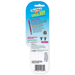 Paper Mate InkJoy Gel Pens Medium Point (0.7mm) Capped, 2 Count, Black (2022983)