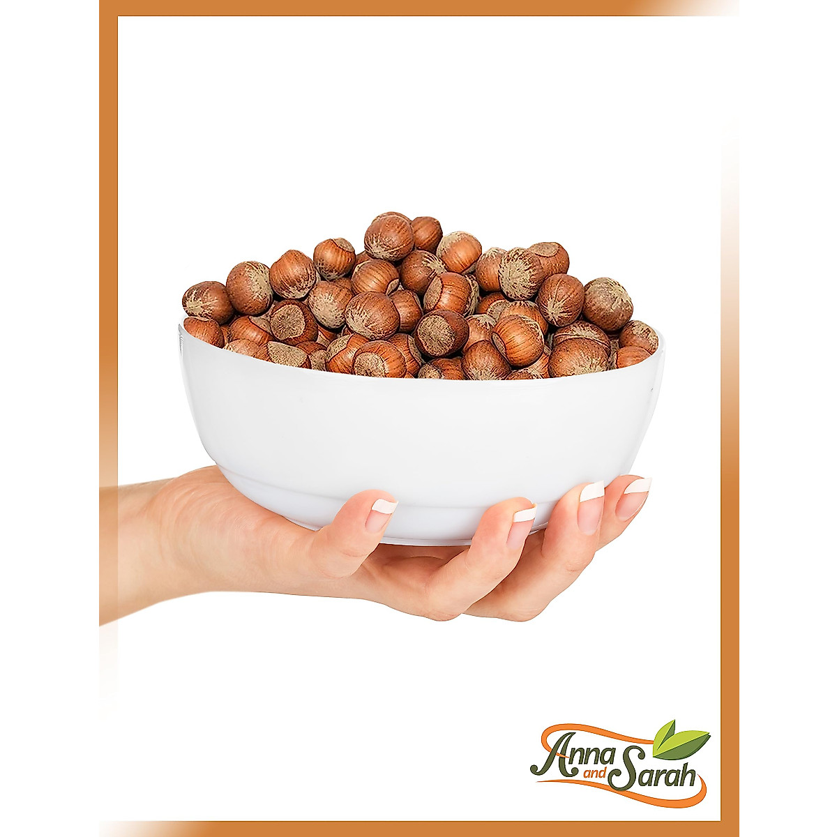 Anna and Sarah Large Oregon Hazelnuts in Shell, 5 Lbs