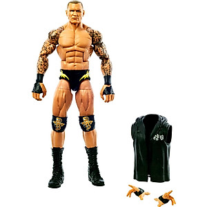 Mattel WWE Elite Collection Top Picks Action Figure & Accessories Set, Randy Orton 6-inch Collectible with Articulation & Interchangeable Parts