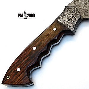 PAL 2000 HUNTING KNIVES DAM-9910 25 Inch Custom Handmade Damascus steel Knife With Sheath