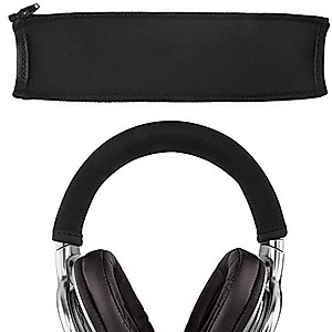MDR-1A Headband Cover, Replacement Top Headband Protector Pad Cushion Cover Repair Parts Compatible for Sony MDR-1R 1RNC 1RBT MDR-1A 1ADAC 1ABT Headphones (Black)