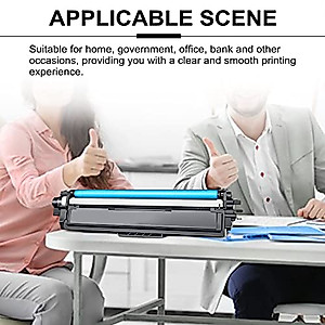 TN221 TN225 Toner Cartridges: Compatible for TN-221BK TN-225C/M/Y Replacement for Brother MFC-9130CW HL-3140CW HL-3170CDW HL-3180CDW MFC-9330CDW MFC-9340CDW Printer (4 Pack)