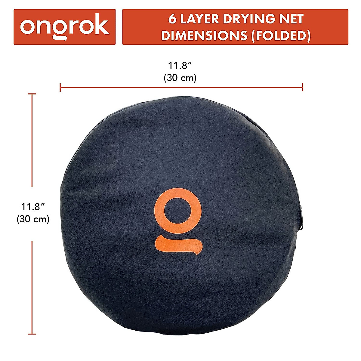 ONGROK Mesh Dry Net Drying Rack, 6 Tier, Hanging Herb Drying Net, Plant Dryer Tent