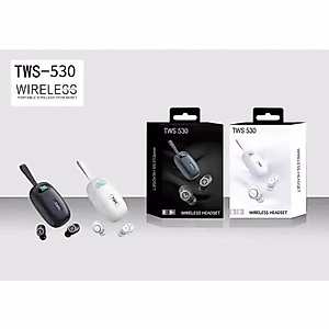 UX530 Wireless Earbuds for Apple iPad Pro 12.9 (2021) with Immersive Sound True 5.0 Bluetooth in-Ear Headphones with 2000mAh Charging Case - Stereo Calls Touch Control IPX7 Sweatproof Deep Bass