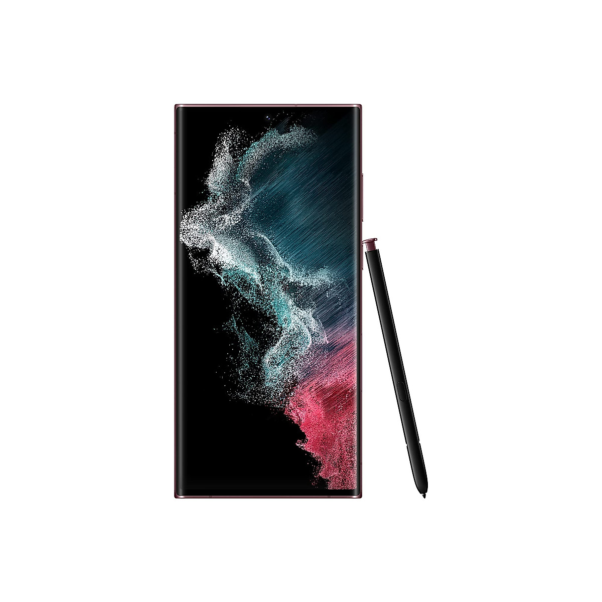 SAMSUNG Galaxy S22 Ultra Cell Phone, Factory Unlocked Android Smartphone, 256GB, 8K Camera & Video, Brightest Display Screen, S Pen, Long Battery Life, Fast 4nm Processor, US Version, 2022, Burgundy