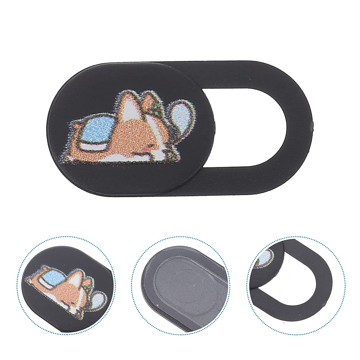 SOLUSTRE 3pcs camera cover webcam privacy covers computers laptops stickers for phones computer laptop stickers for computers smart camera phone camera Webcam Cover slider intelligent abs