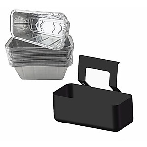 Firsgrill Professional Replacement Blackstone Griddle 17, 22, 28, 30 & 36 inches Grease Cup Foil Tray pan (BSL13)