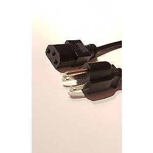 Pc Accessories - Connectors Pro 5-Pack 18" Universal Power Cord 1.5 ft, IEC320 C13 to NEMA 5-15P 18 Inches Cable, CSA UL RoHS