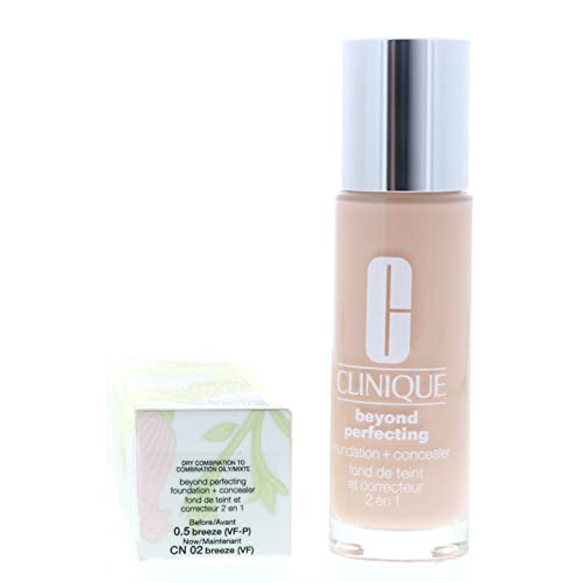 Clinique Beyond Perfecting Foundation + Concealer - CN 02 Breeze 30ml / 1 fl.oz