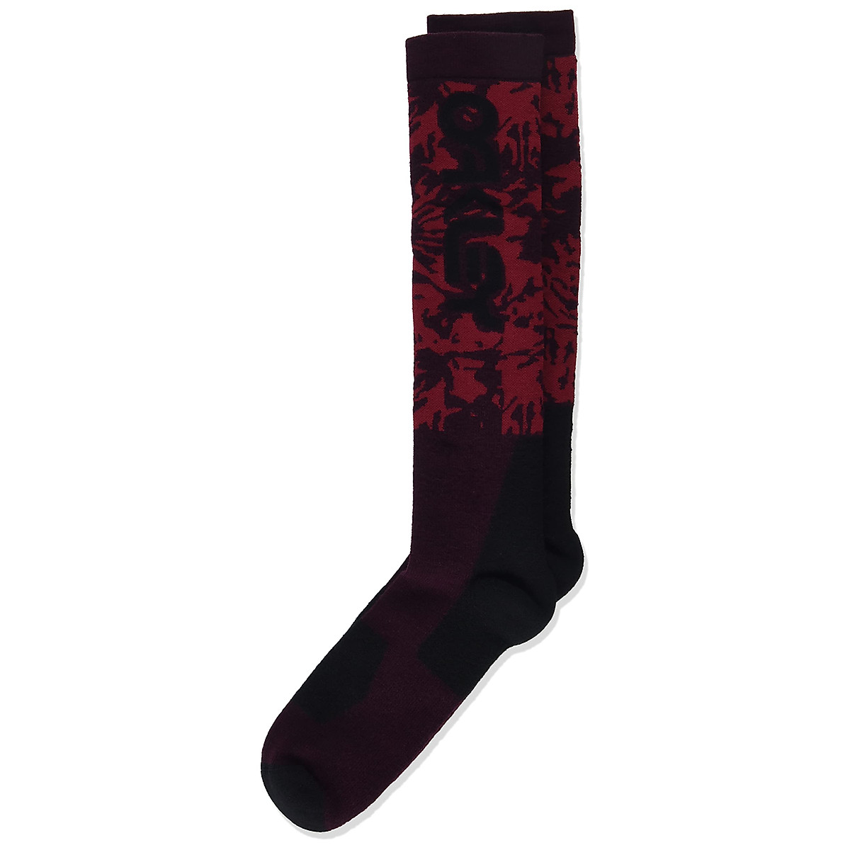 Oakley Unisex Oakley Wanderlust Perf Socks, Red Mountain Tie Dye Pt, Large US