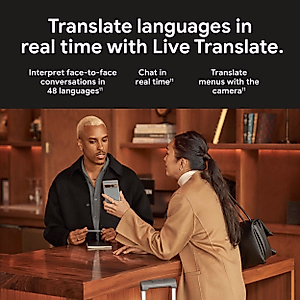 Google Pixel 7 Pro - 5G Android Phone - Unlocked Smartphone with Telephoto/Wide Angle Lens, and 24-Hour Battery - 128GB - Hazel