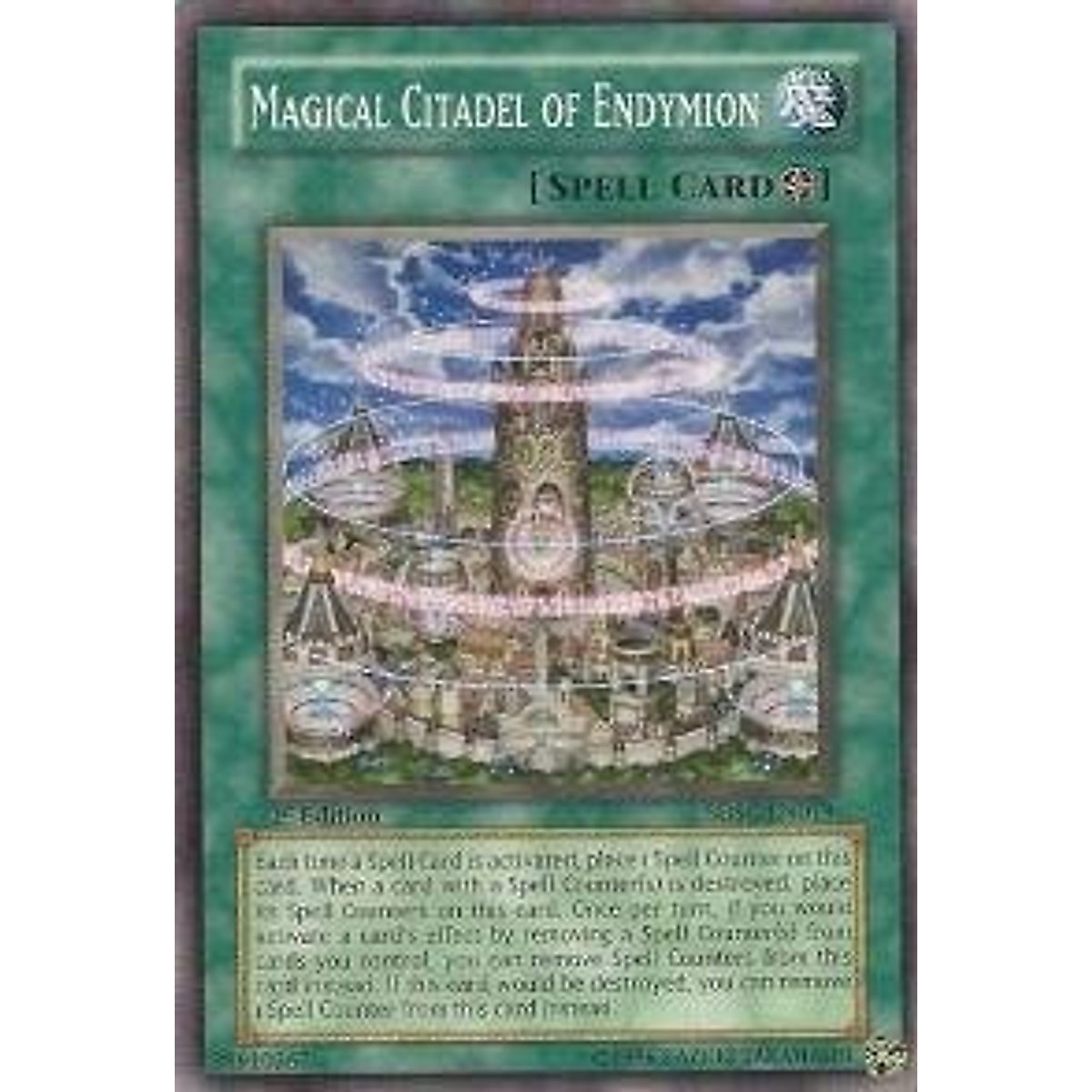 Yu-Gi-Oh! - Magical Citadel of Endymion (SDSC-EN019) - Structure Deck Spellcasters Command - Unlimited Edition - Common