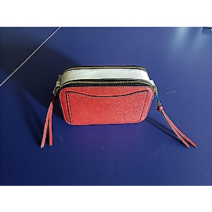Camera bag crossbody bags for women Camera purses shoulder bags for women (Red)