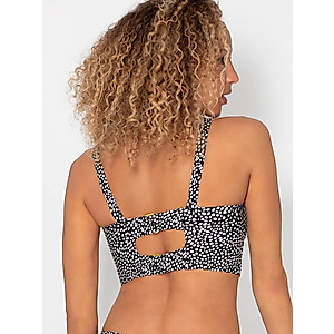 Smart & Sexy Women's Swimwear Lightly Lined Underwire Bikini Top, Fresh Water Pearl, 34D