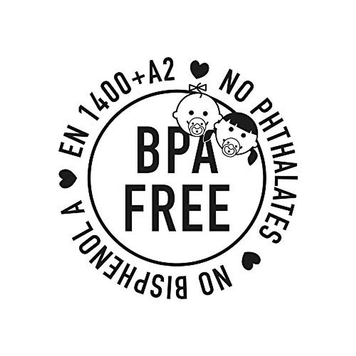 BIBS Pacifiers 0-6 Months | Pack of 2 Premium Soothers | BPA-Free Round Nipple | Made in Denmark | Blush Pacifier