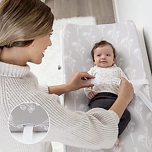 Pobibaby - 2 Pack Premium Changing Pad Cover - Ultra-Soft Jersey Knit, Stylish Floral Pattern, Safe and Snug for Baby (Wildflower)