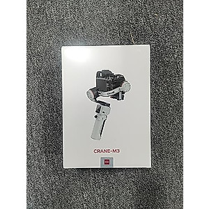 Zhiyun Crane M3 3-Axis Handheld Gimbal Stabilizer for Mirrorless Cameras, Compatible with Sony A6600, A6500, A6000, RX100 M7, GX85, for Gopro Hero10/9/8 5/6/7,iPhone 13 12 XS-Pro Max