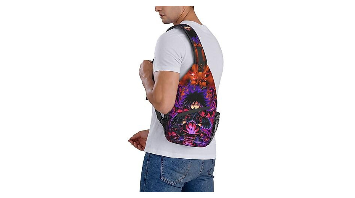 Lomaiwei Anime Backpack Set - Stylish 3D Cartoon Shoulder Bags