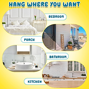 Yaocom 20 Pcs Kids Wall Coat Hooks Children Colorful Wall Mounted Hanger Hooks Rack Hanging Backpack Holder for Boys Girls Jackets Clothes Towels Robes Umbrellas Hats Bedroom Bathroom Playroom