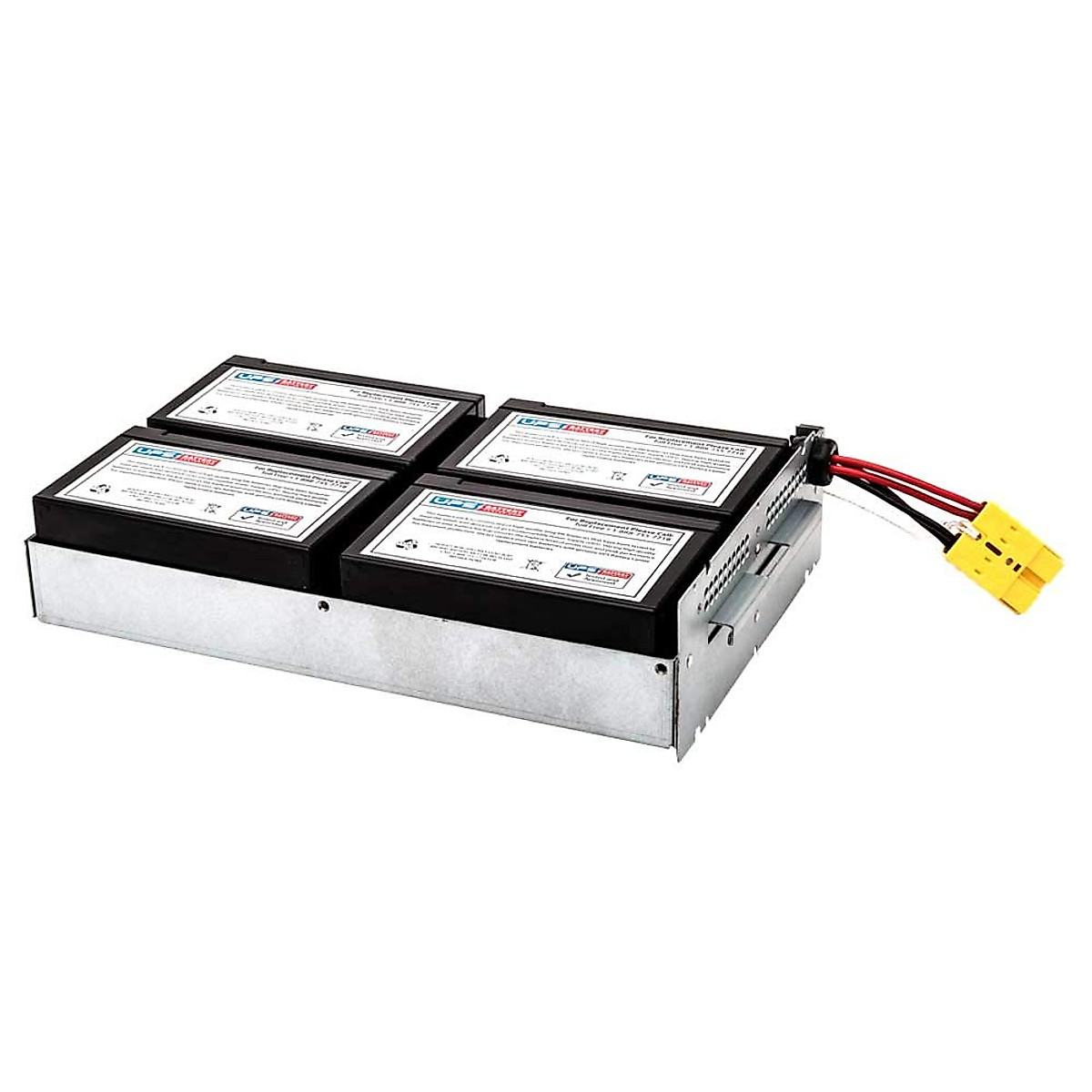 SUA1500R2X93 - UPSBatteryCenter RBC24 Compatible Replacement Battery for APC Smart-UPS 1500VA RM 2U 120V Shipboard SUA1500R2X93