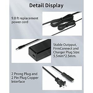 Cuifati Universal 42V 2A Battery Charger, 42V 2A Electric Scooter Charger for GOTRAX GXL V2, G2, G3, G4, Glider, XR Elite, XR Ultra 36V Lithium ion Battery (US Plug)