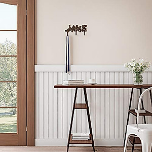 Home Lavish 80-WALLH-BRD1 Decorative Tree Branch and Birds Cast Iron Shabby Chic Rustic Wall Mount Hooks