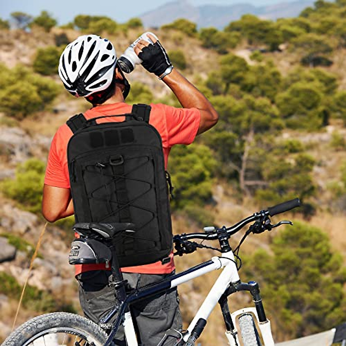 Ancrina 30L Military Tactical Backpack Small Sports Running Lightweight Backpack Waterproof Hiking Daypack for Camping, Cycling and Traveling