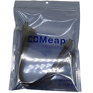 COMeap (2-Pack) 4 Pin to 8 Pin CPU Power Adapter, ATX 4 Pin to Motherboard CPU 8 Pin Converter Extension Cable for Power Supply with ATX 4 Pin Port 9.5-inch(24cm)