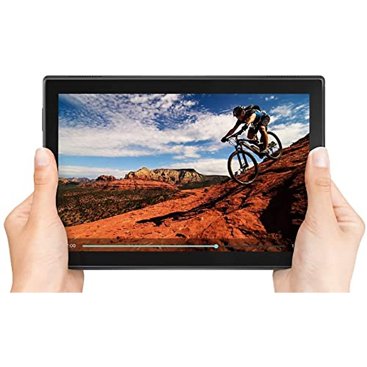 Lenovo Tab 4 10 Plus 10.1" FHD+ (1920x1200) Android Tablet (8-Core Processor, 4G-LTE AT&T Unlocked, 2GB RAM, 32GB eMMC) Kids Mode, Full HD Touchscreen, WiFi, Bluetooth, Dolby Atmos Audio, Black