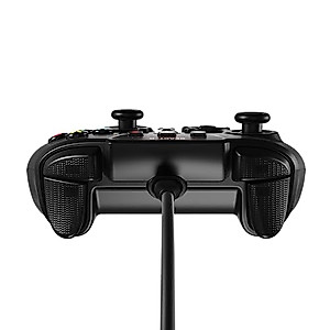 Turtle Beach REACT-R Controller Wired Game Controller – Xbox Series X, Xbox Series S, Xbox One & Windows – Audio Controls, Mappable Buttons, Textured Grips – Black