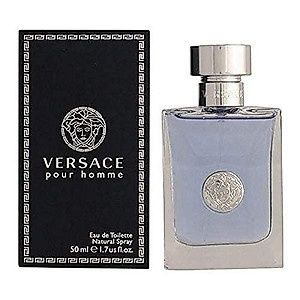 Versace Pour Homme Eau De Toilette Spray, 3.4 Ounce