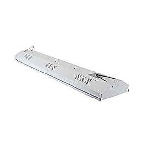 Four-Bros 4-lamp T8 High Bay Fluorescent Lighting Fixture, 120-277V