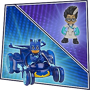 PJ Masks Deluxe Battle HQ Playset with Lights and Sounds, 2 Action Figures, Car Toy, Preschool Toys, Toys for 3 Year Old Boys and Girls and Up