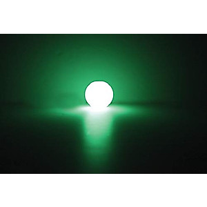 Chuckit Max Glow Ball Dog Toy, Medium (2.5 Inch Diameter) for Dogs 20-60 Lbs, Pack Of 2