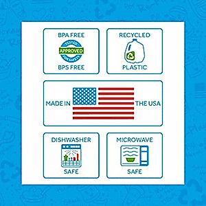 Re Play Made in USA 2pk Princess No Spill Sippy Cups | 1 Piece Silicone Easy Clean Valve | Heavyweight Recycled Milk Jugs are Virtually Indestructible | Specialty Crown Lid