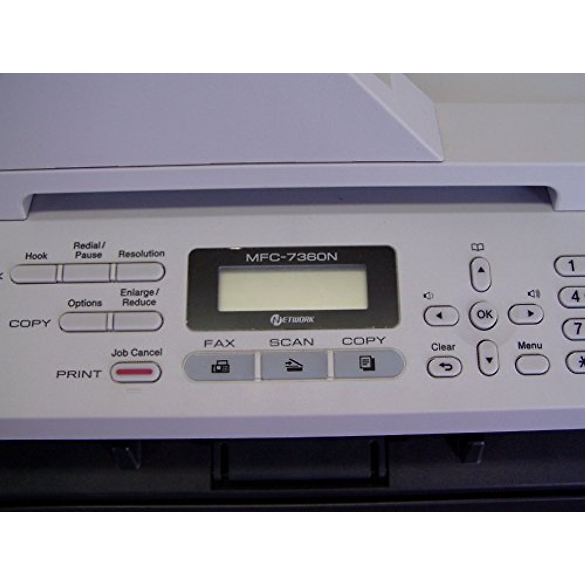 Brother Printer MFC7360N Monochrome Printer with Scanner, Copier & Fax and built in Networking