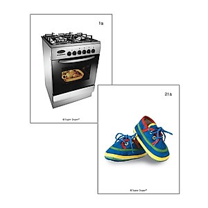 Super Duper Publications | Webber® Around The Home Photo Flash Card Deck | Educational Learning Resource for Children