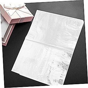 ULTECHNOVO 100 Pcs Heat Shrink Plastic Bag Clear Packing Bags Clear Sealable Bags Plastic Sealable Bags PVC Shrink Heat Shrink Film Wrap Heat Shrink Wrap Heat Shrinkable Film Bags Heat Seal