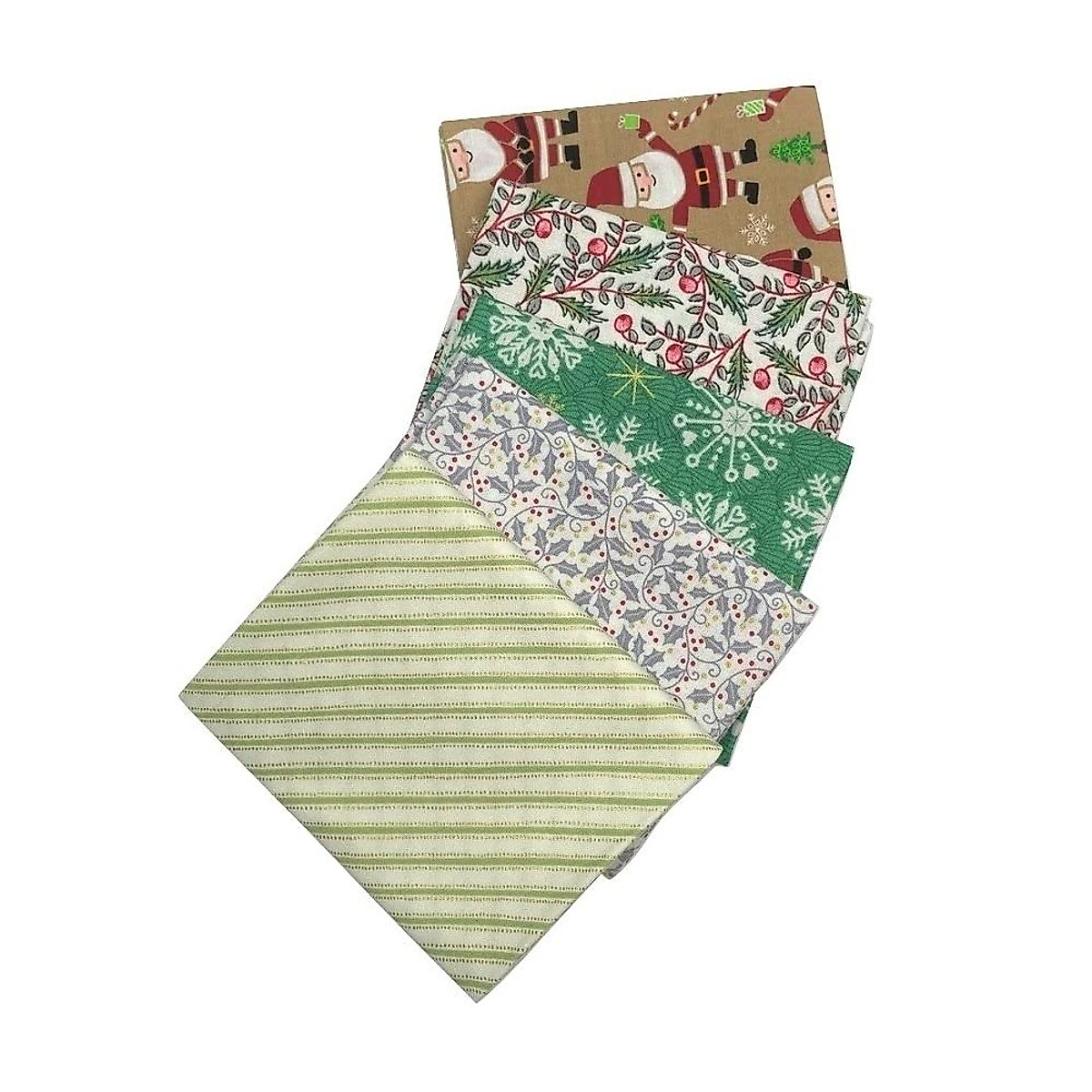 Christmas Fat Quarter Bundle - 5pk
